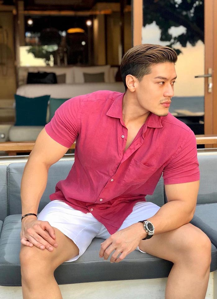 เปิดวาร์ป แพท เสฏฐพันธ์ seth Patrick หนุ่มกล้ามโต หล่อ เข้ม ซิคแพคแน่น ...